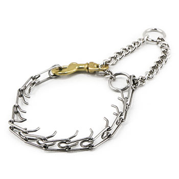 Leerburg | Stainless Steel USA Snap Micro Prong Collar