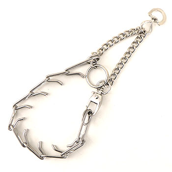 Leerburg | Stainless Steel USA Snap Micro Prong Collar