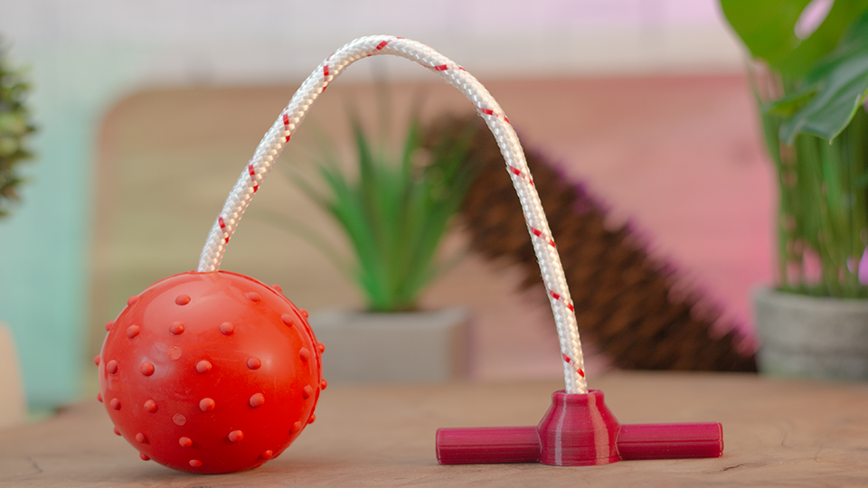 Leerburg | Leerburg's Rubber Ball with T Handle