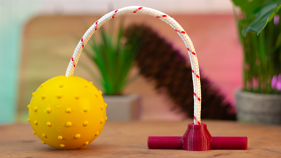 Leerburg | Leerburg's Rubber Ball with T Handle