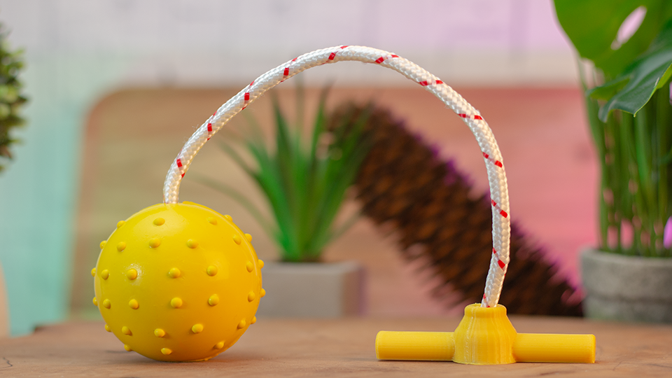 Leerburg | Leerburg's Rubber Ball with T Handle