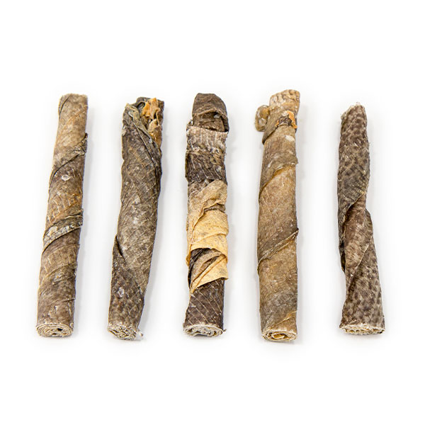 6 Inch Icelandic Cod Skin Roll